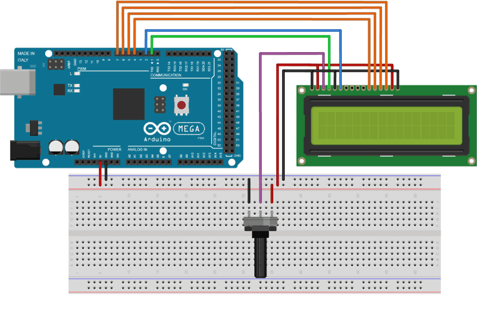 ASXLab - TICs y Recursos Educativos : ARDUINO UNO: Montaje de Pantalla LCD