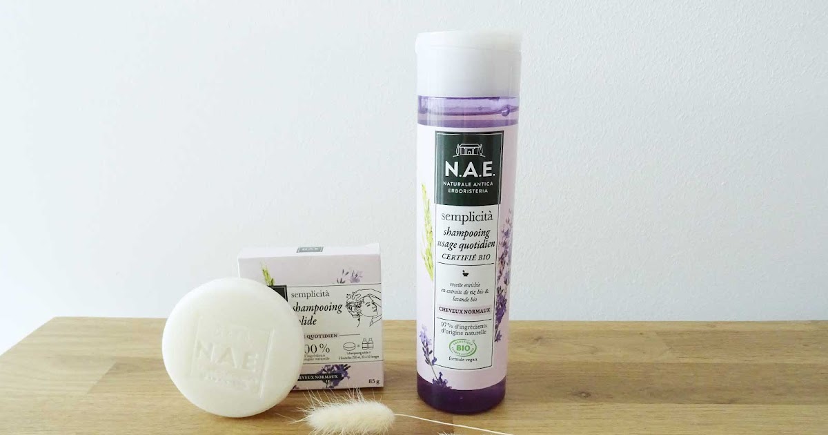 Deux shampoings NAE au banc d'essai / Sandy's Beauty Diary