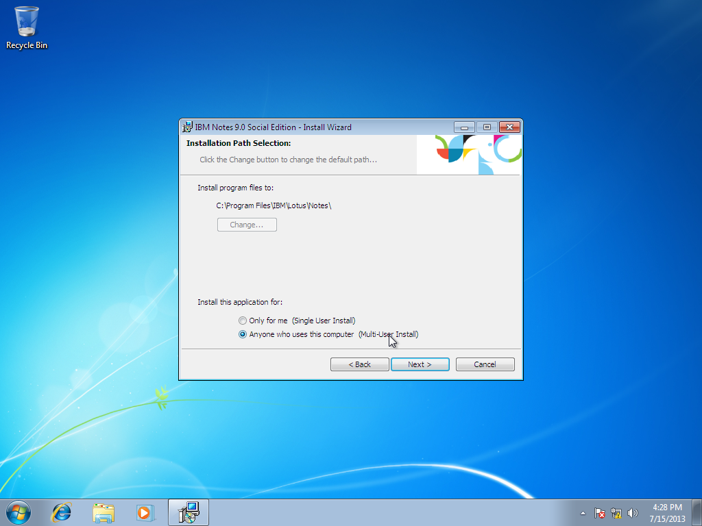 康記IT手記: Install IBM Notes