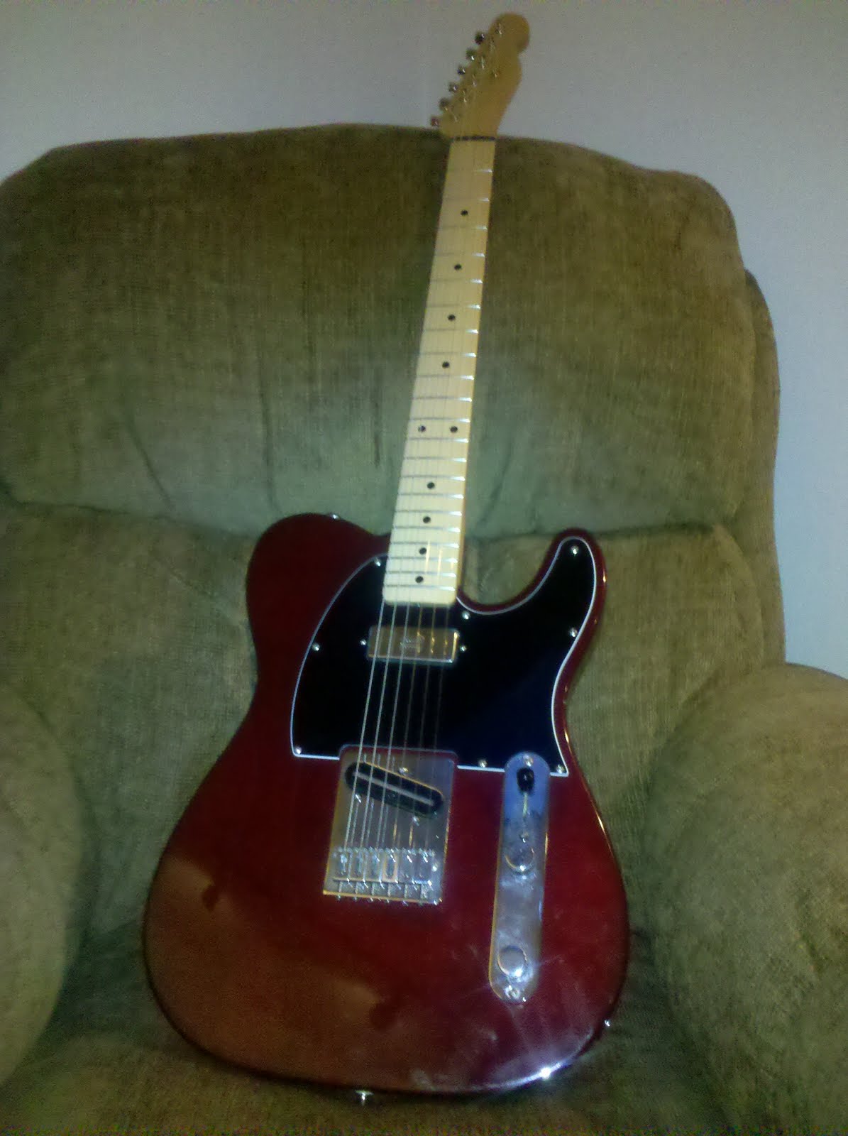 Steve's Gear & Music Blog: New Neck for the Telecaster