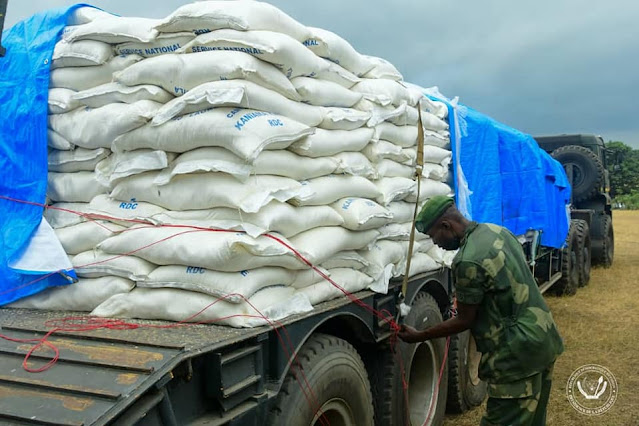 RDC : Un sac de 25 Kg de maïs produit par le service national vendu à ...