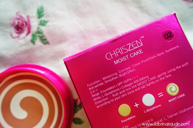 Chriszen Moist Cake Foundation Review | Sabrina Tajudin | Malaysia ...