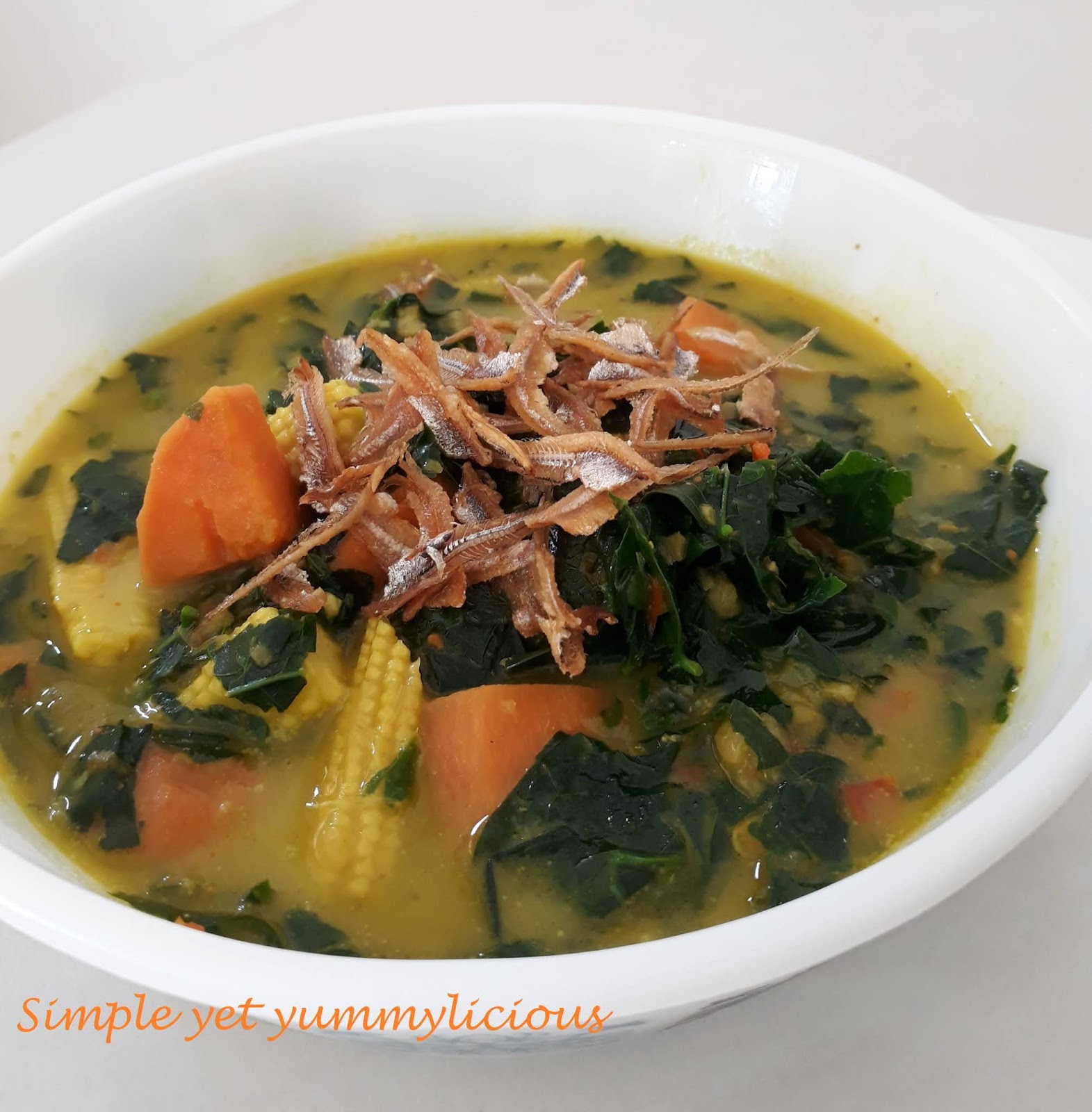 Simple yet yummylicious!: Mani Cai In Coconut Milk