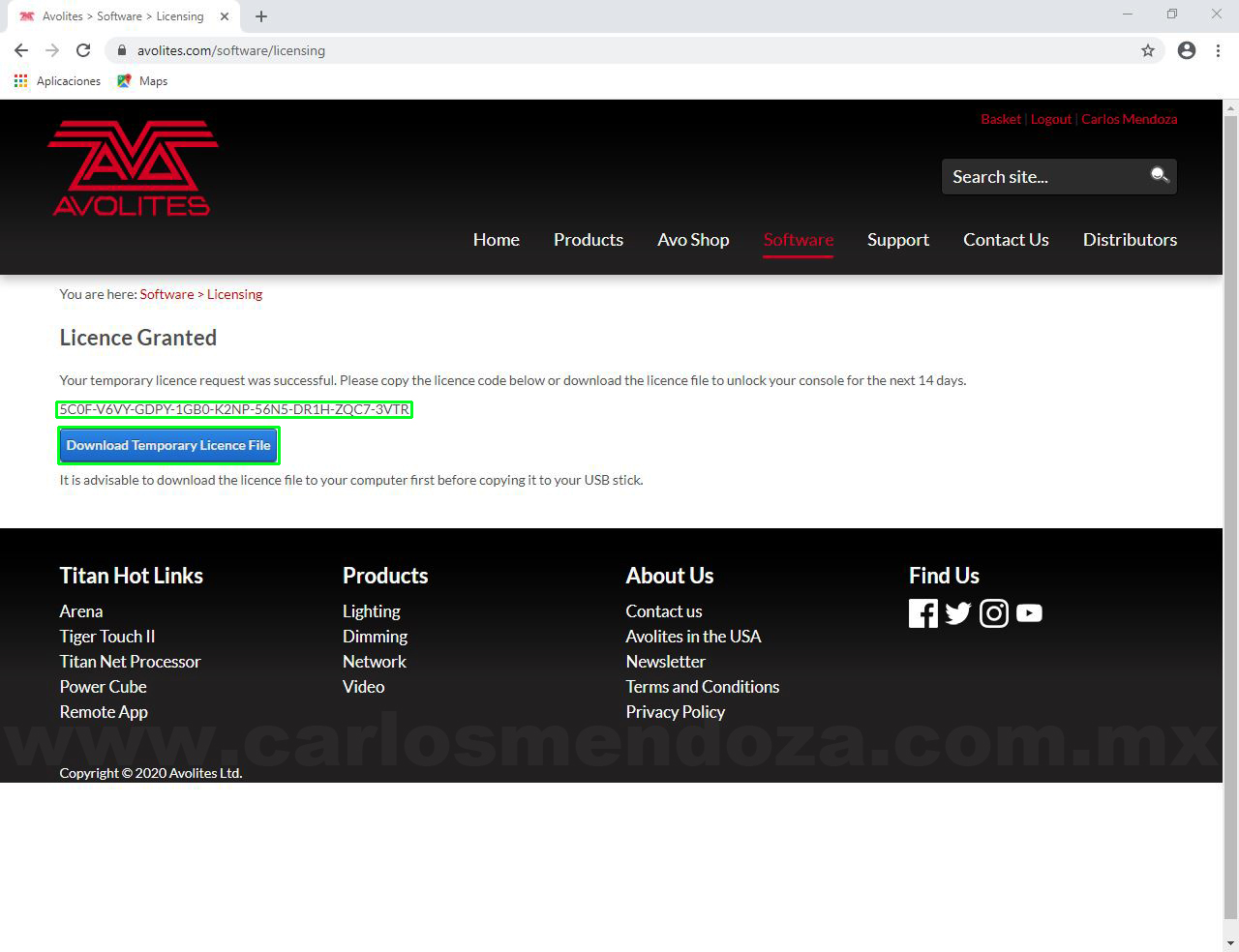 Carlos Mendoza - El lado obscuro de la iluminación: Instalando Avolites ...