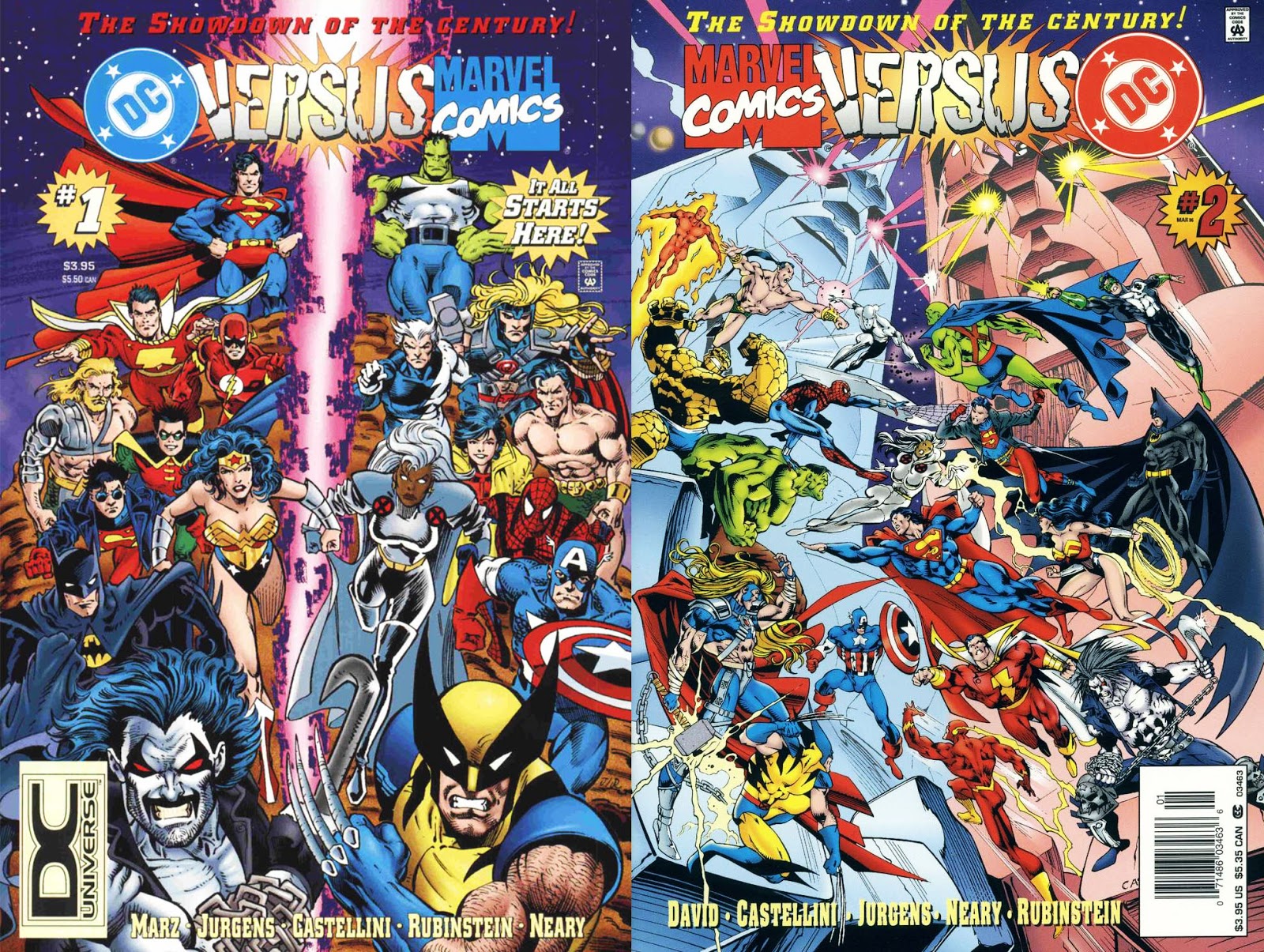 Tutti I Crossover Tra Marvel E Dc