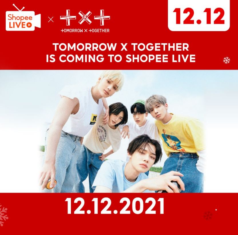 Tomorrow X Together Graces Shopee 12.12 Christmas Sale - FaceCebu ...