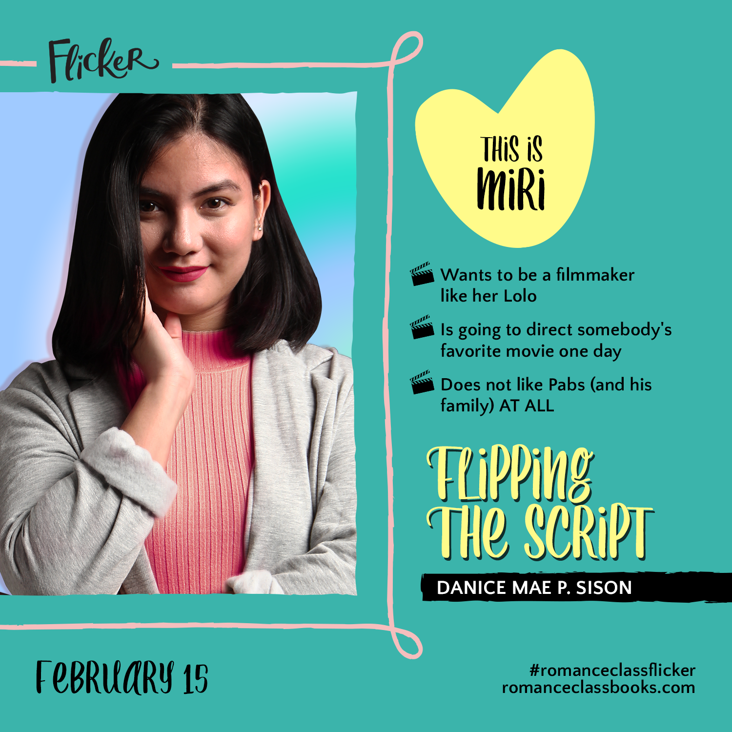 Bookshelf Bombshell: Flipping the Script by Danice Mae P. Sison