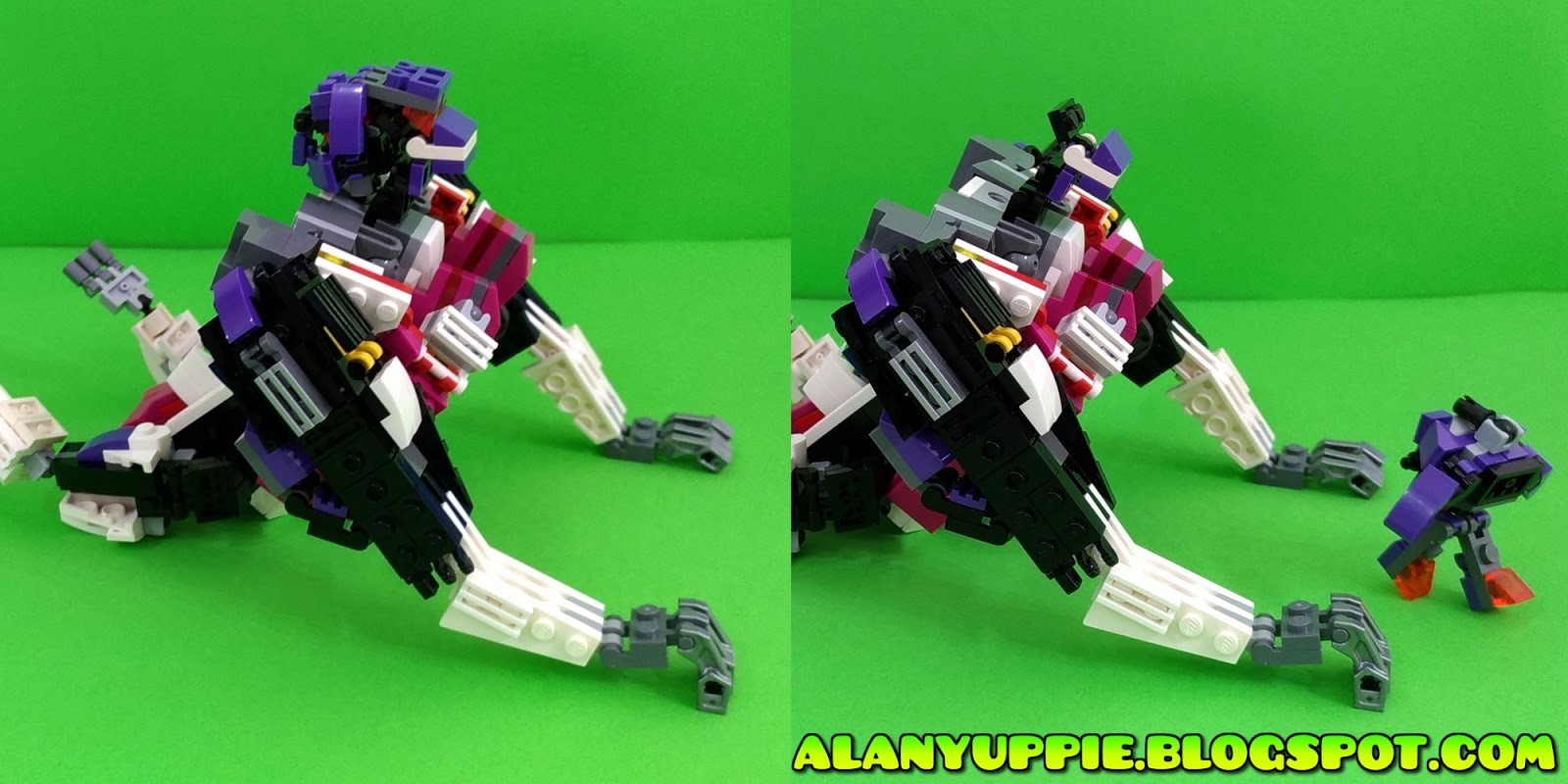 Alanyuppie's LEGO Transformers: LEGO Triple Changer Apeface Part 2 of 2 ...