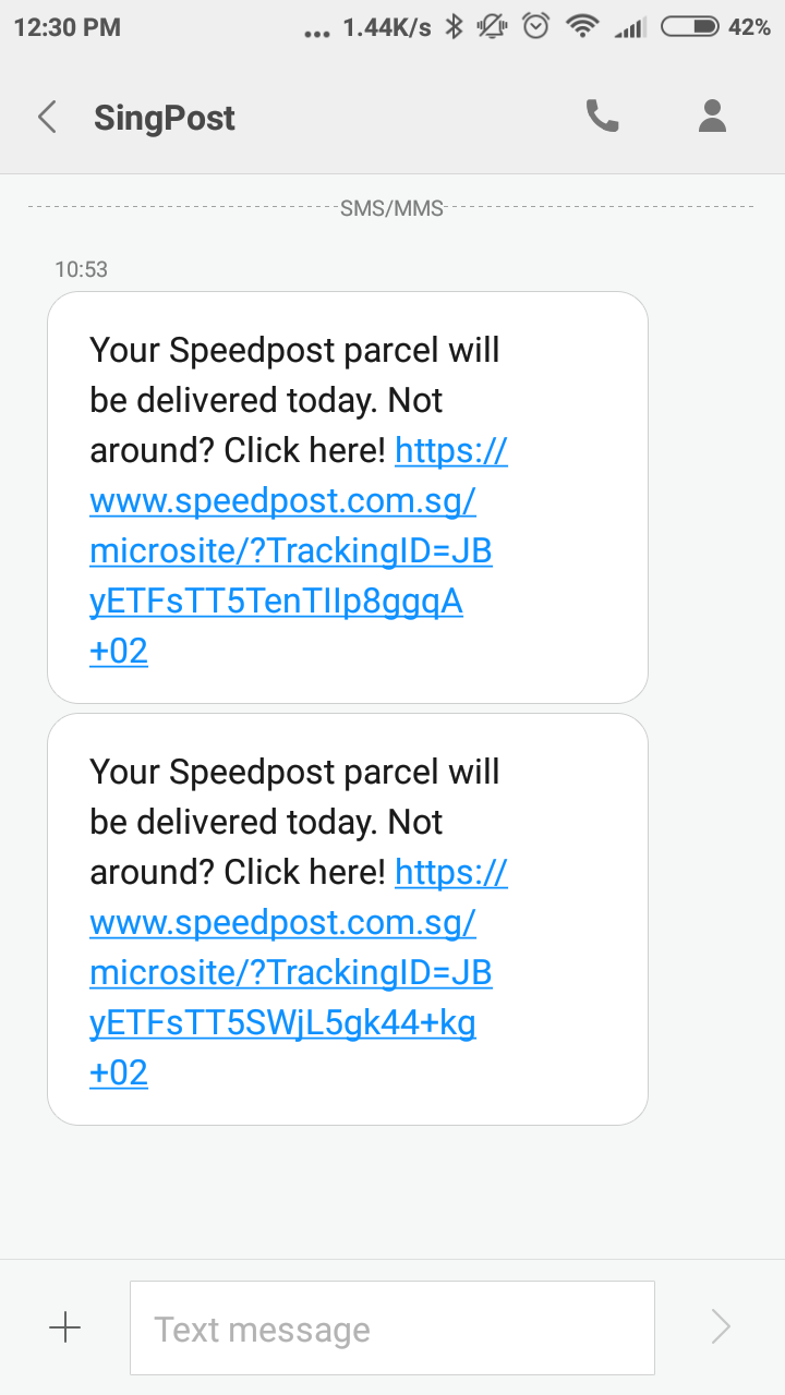 Humble Warrior: Review on Singpost's delivery (Speedpost)