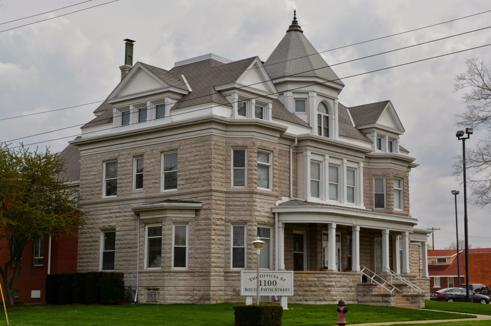 C Bakunas Art: Frank Lloyd Wright Designed House In Springfield Illinois