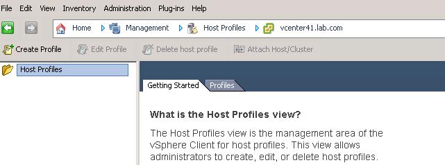 VMware Host Profiles - Detailed View -Part 1