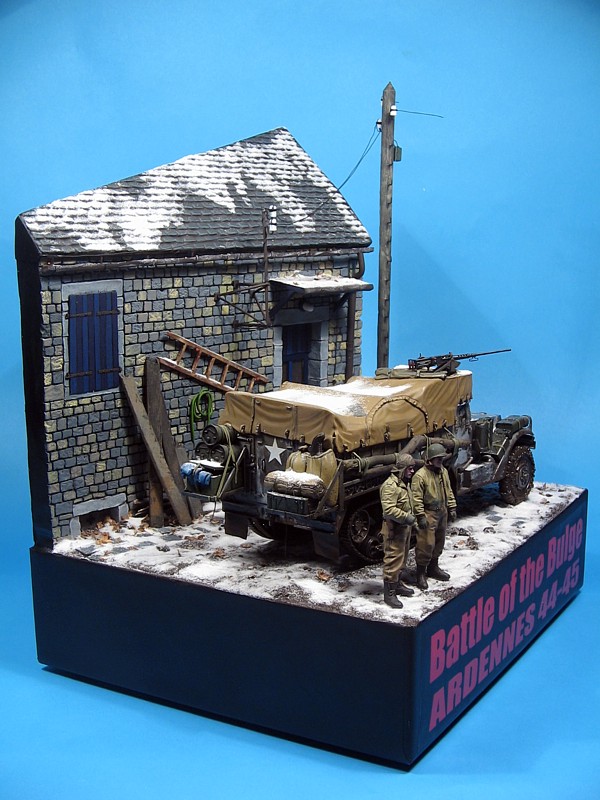 Winter halftrack, Battle of the Bulge - Missing-Lynx