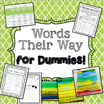 Diary of a 21st Century Teacher: Words Their Way for Dummies