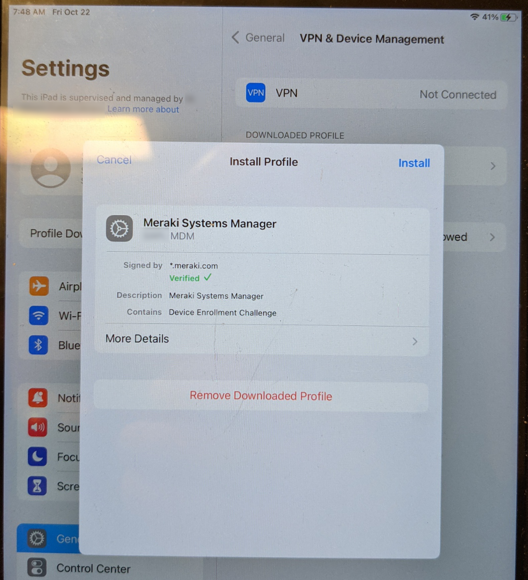 The OptionKey Blog: Meraki MDM - Fixing Invalid Profile when adding ...