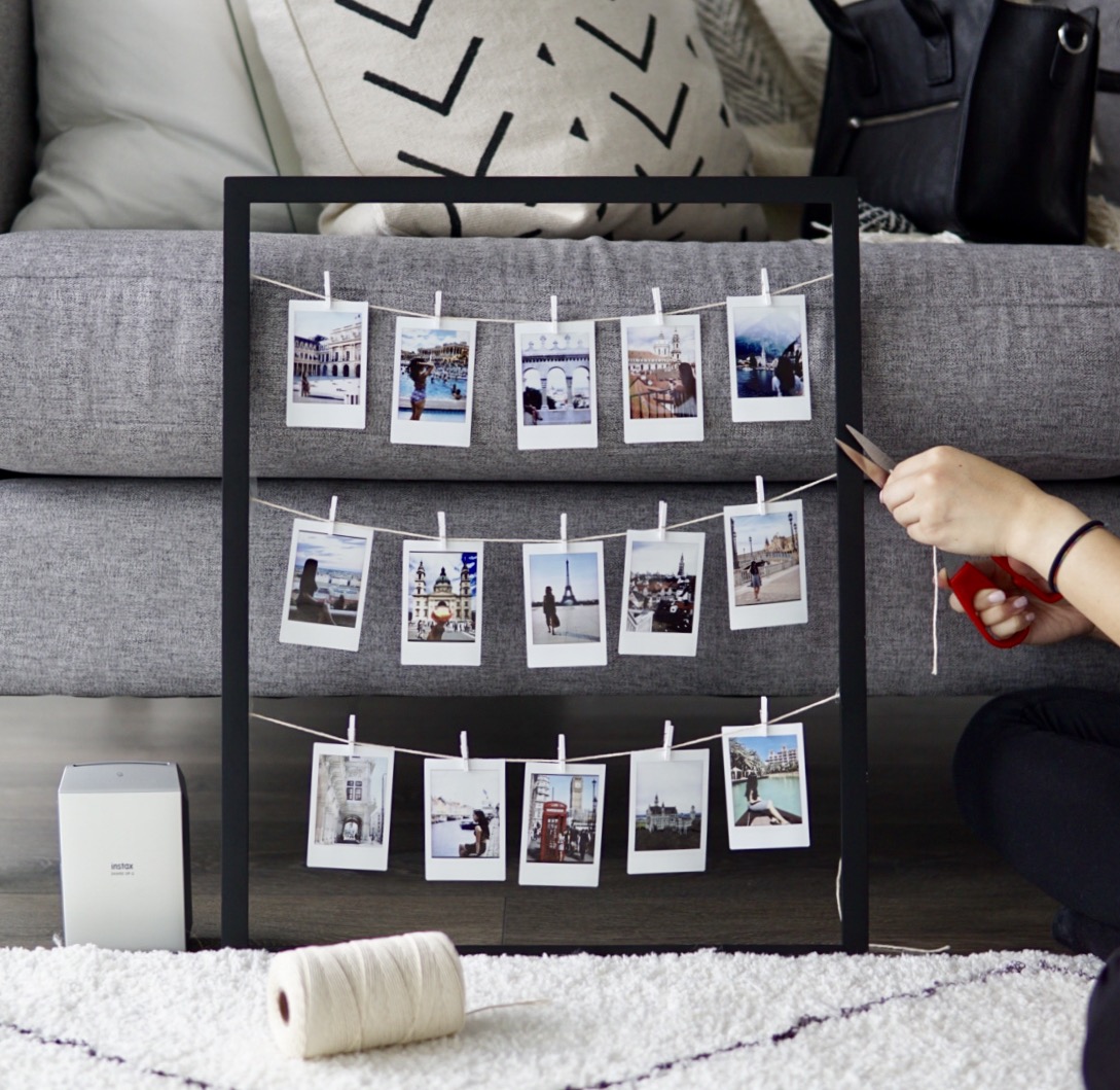 DIY Project: Instax Photo Frame | Sincerely, KN | Toronto Food ...