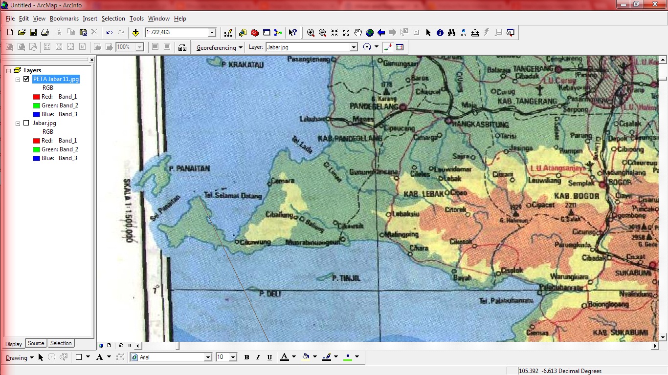 Damn !! I Love Suradjiwijaya Clan: Georeferencing Citra/Map digital ...
