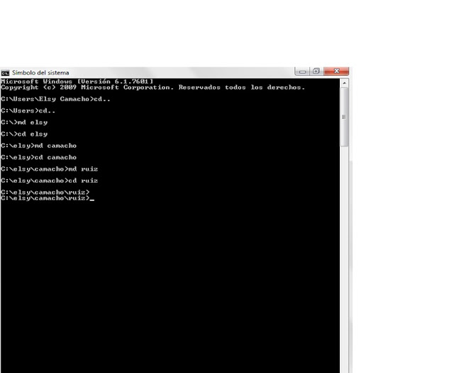 Sistemas operativos: Simbolo del sistema