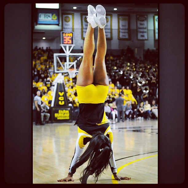 NFL and College Cheerleaders Photos: VCU Cheerleader Alana
