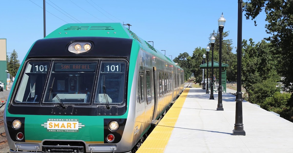 Librarian on a Bicycle: Preview rides aboard SMART Train
