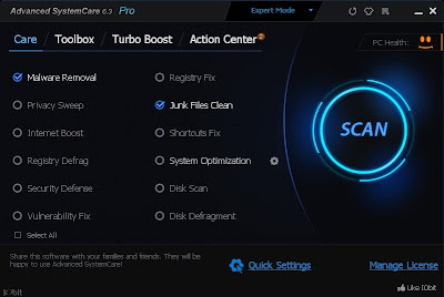 Iobit Advanced SystemCare Pro 7 Portable ~ portable apps
