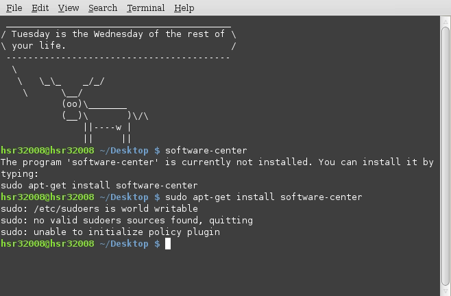 Mengatasi Error Sudo Etc Sudoers D Is World Writable Pada Linux