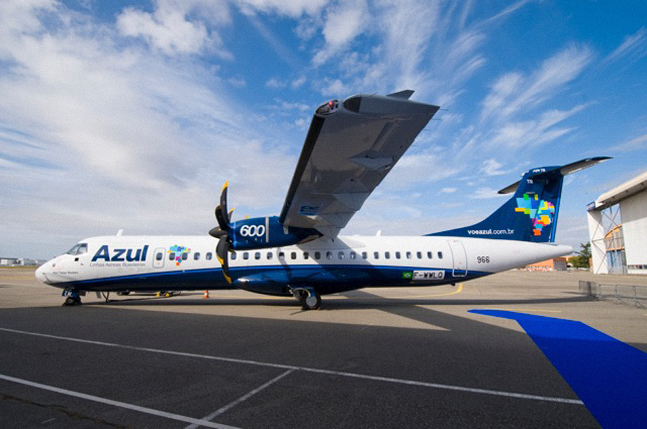 CAIAFAMASTER BLOG: FOTOS - O NOVÍSSIMO ATR-72 600 DA AZUL LINHAS AÉREAS ...
