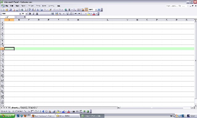Ms Excel Active Row Color Learn Computer
