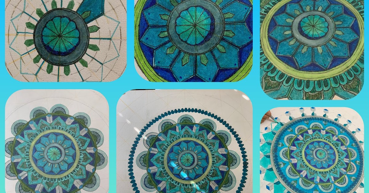 Trend of Mandala art - 3 D Mandala