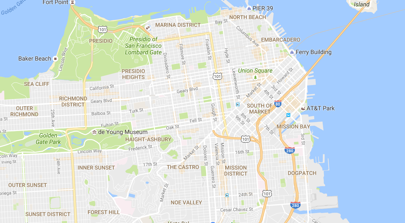 World Maps Library - Complete Resources: Google Maps San Francisco ...