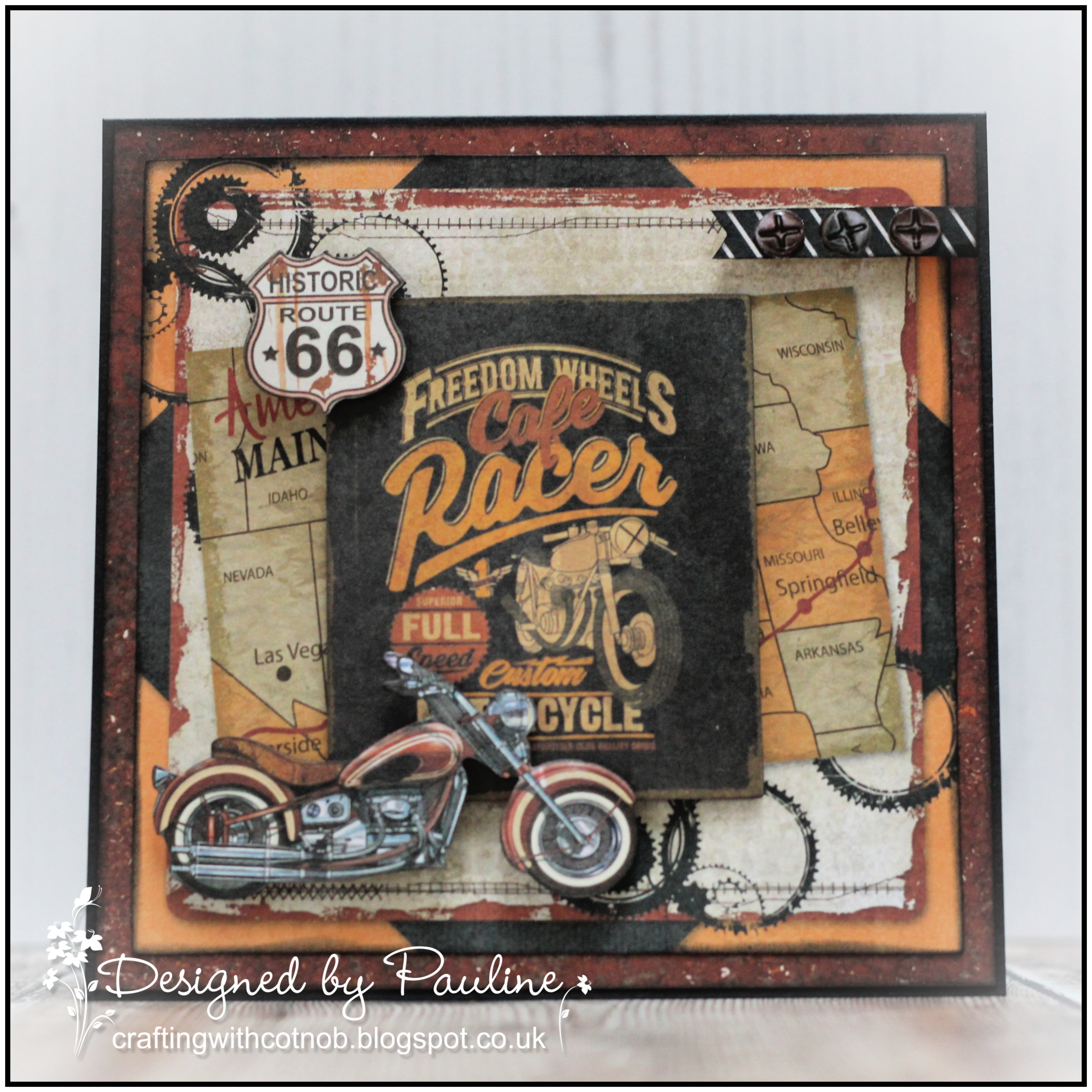 Crafting with Cotnob: Route 66