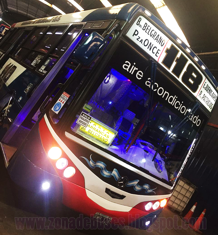 Colectibus - Zona de Buses: LINEA 118