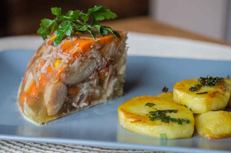 Kuchnia rodzinna: Galert - nóżki w galarecie