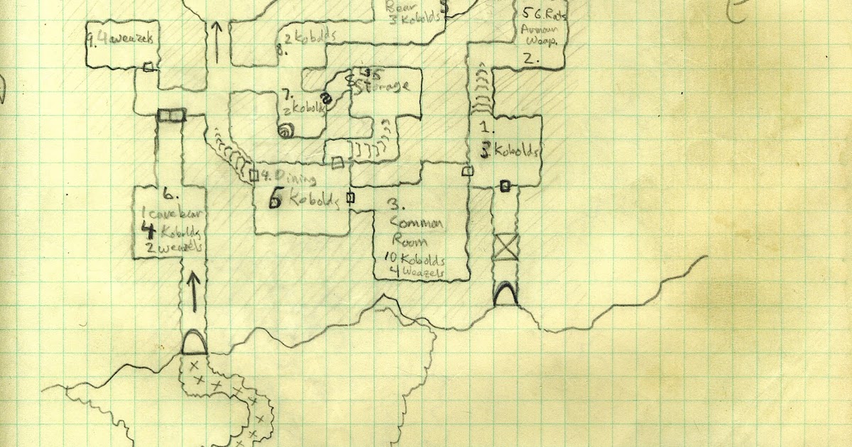 DND Maps: Kobolds and Minotaur