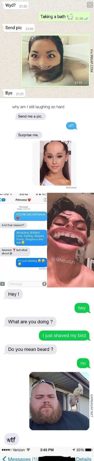 #Memes: Top 10 Funny Text Messages ft. Funny Faces