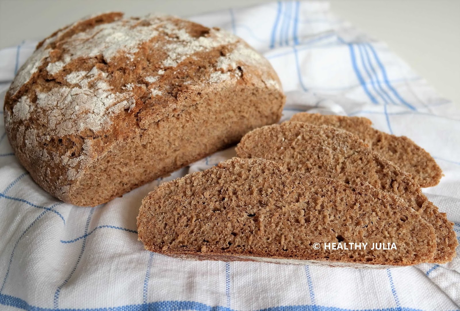 PAIN INTÉGRAL TRÈS FACILE #VEGAN - Healthy Julia