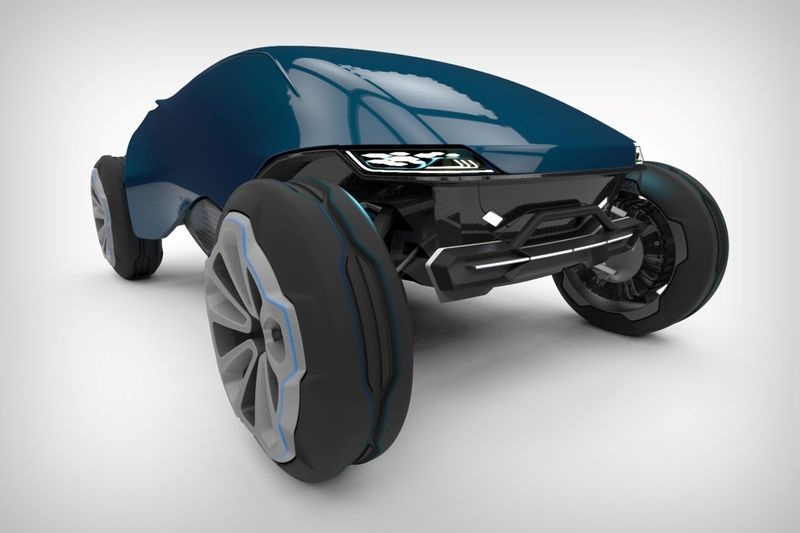 Tecnoneo: Mahindra propone el concepto Khoji, un todo terreno futurista ...