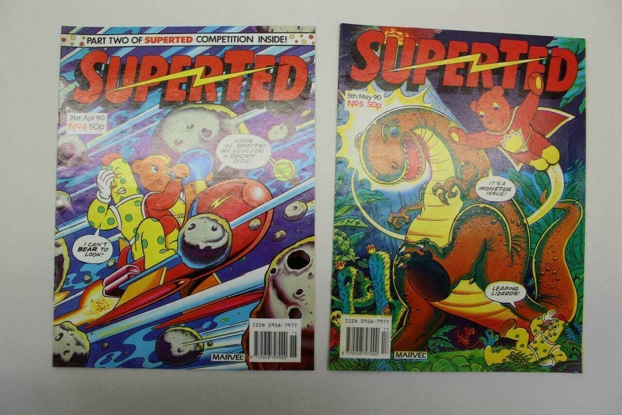 Boys Adventure Comics: UPDATED: Superted - Marvel UK