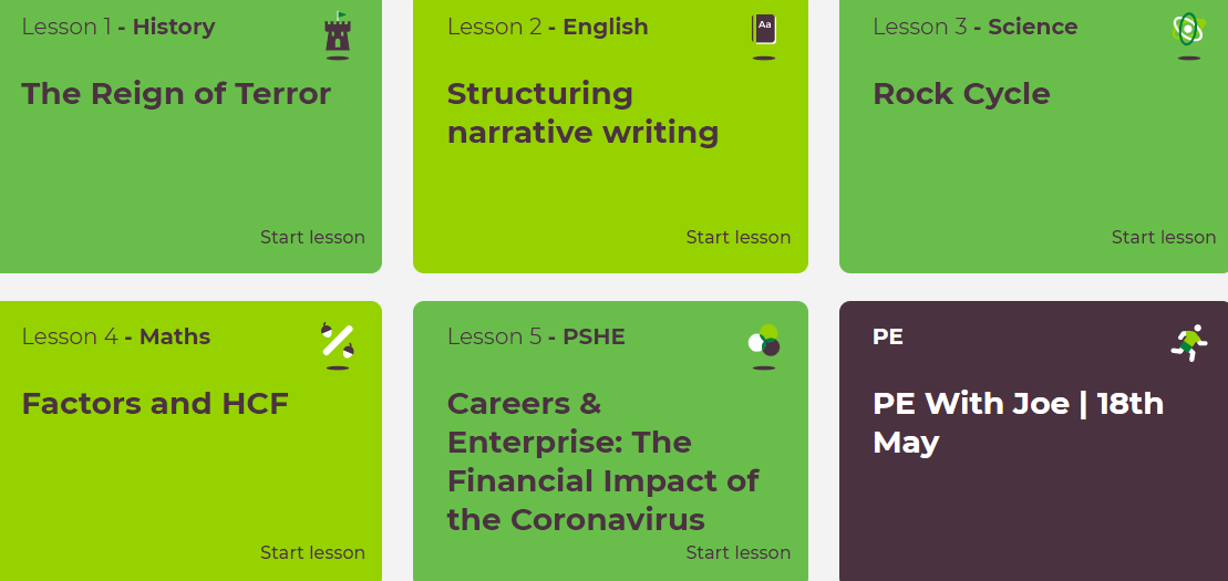 Life As Kim: How my youngest has been learning at home.