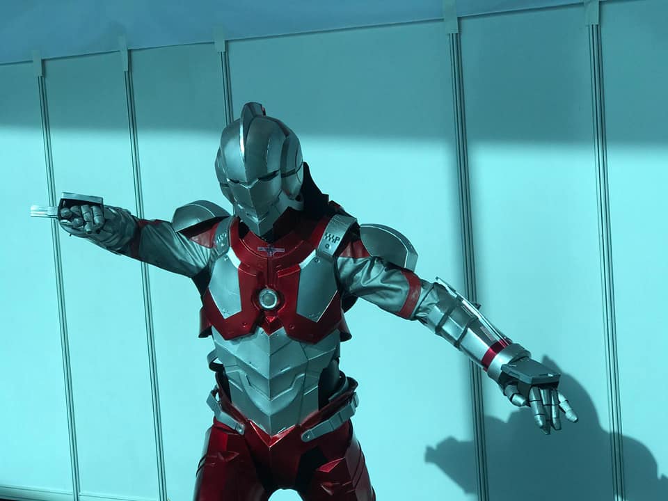 ULTRAMAN Type B Suit Cosplay Spotted @ ACGHK 2019 Event - JEFusion