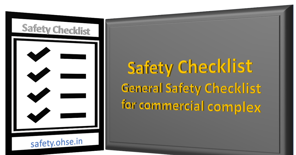 Safety Checklist