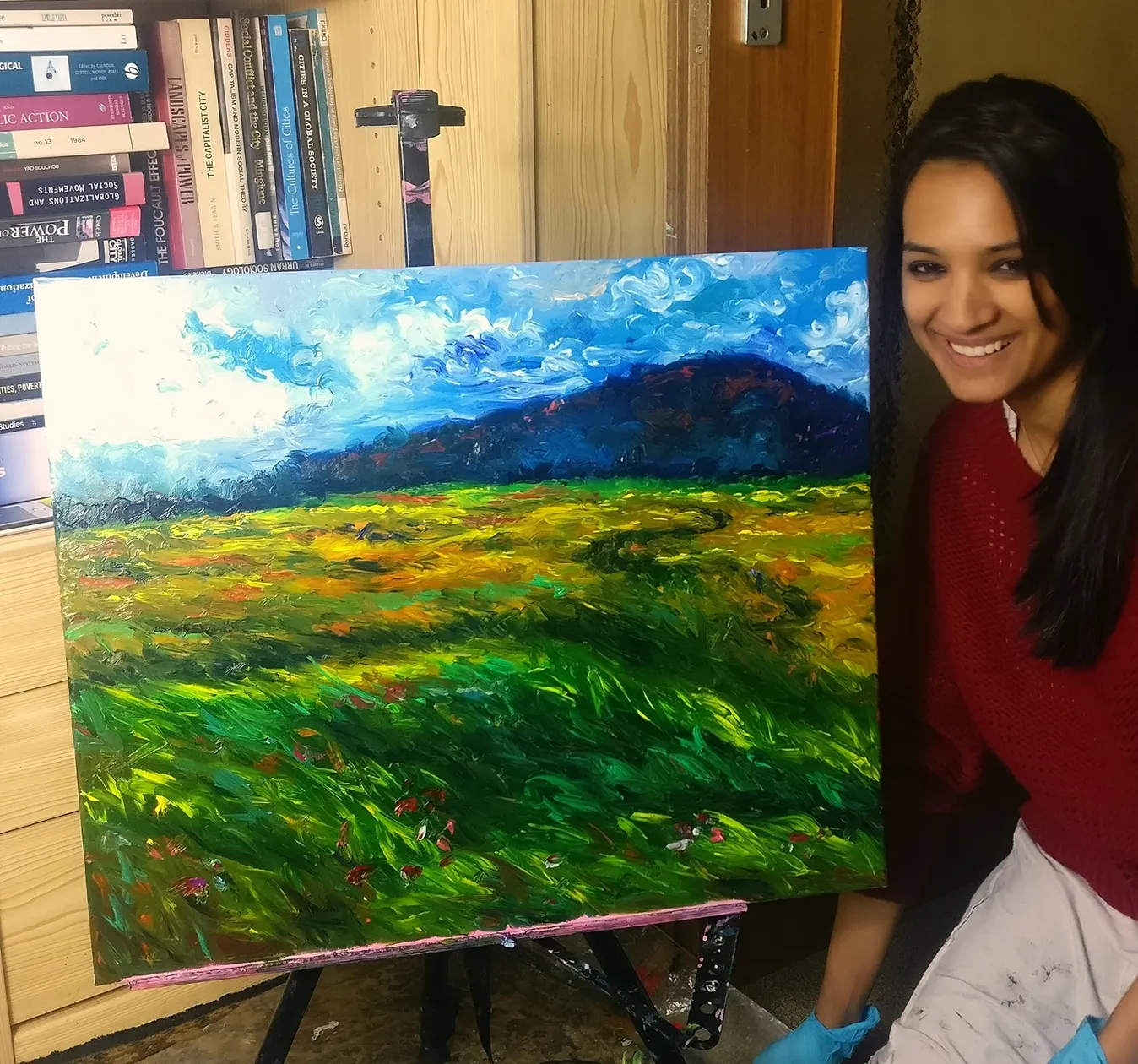 Hafsa Idrees, 1992 | Finger painter | Tutt'Art@ | Masterpieces