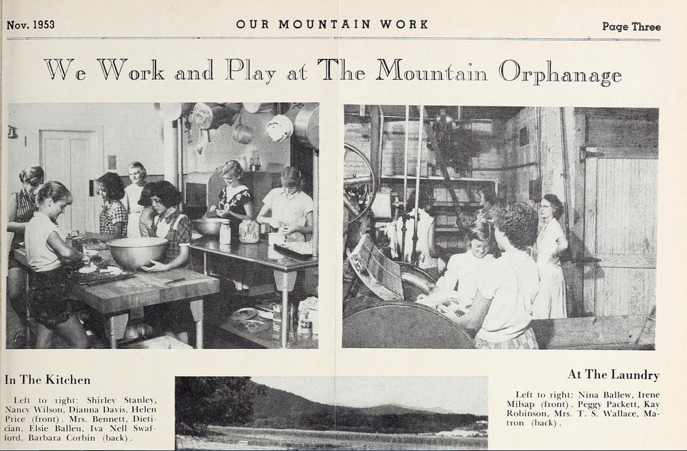 Religion in North Carolina: Our mountain work