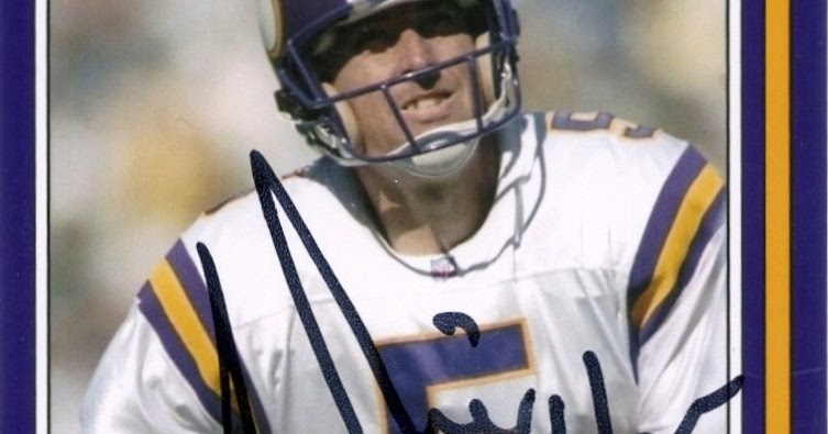 Minnesota Sports Autograph Project: GREG DAVIS