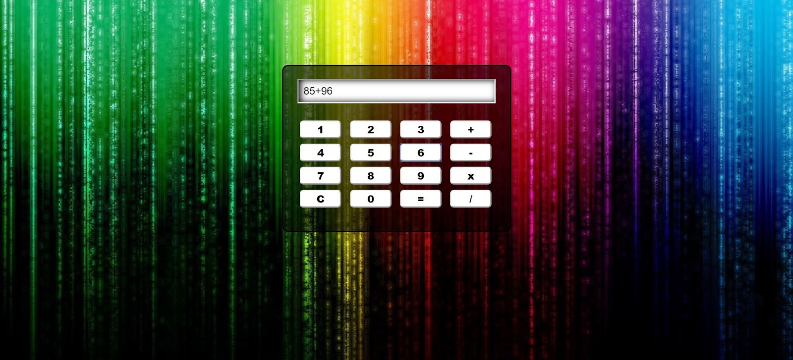 Create JavaScript function for basic arithmetic operations (Addition ...