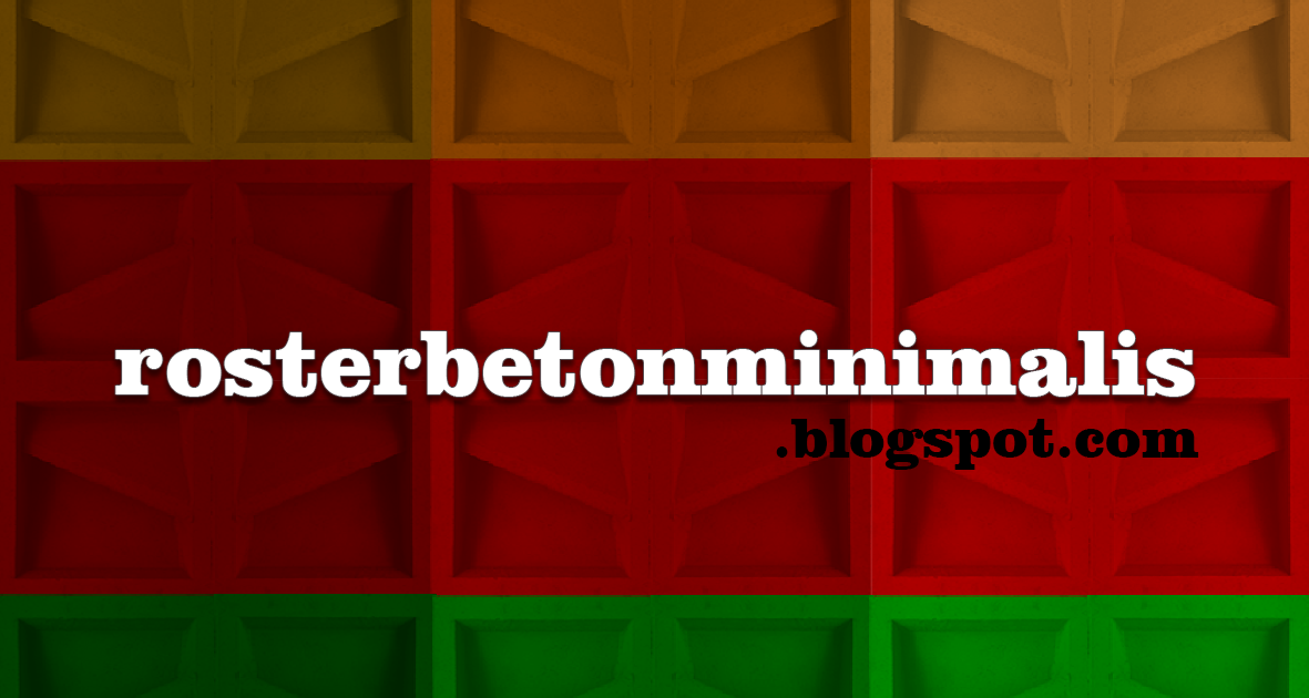 Contoh Kombinasi Roster MNC 2 Muka Abu Merah Putih Warna | RBM 004-005 ...