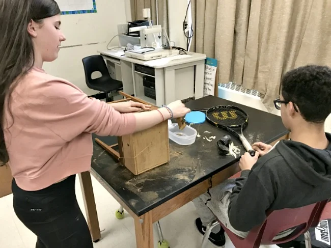 Sharing Repurposing Skills with High School Students