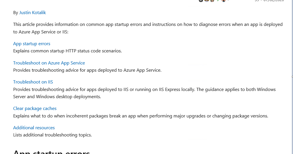 The ASP.NET MVC Club: SOLVED - IIS Asp.Net Core Error "500.31 ANCM ...
