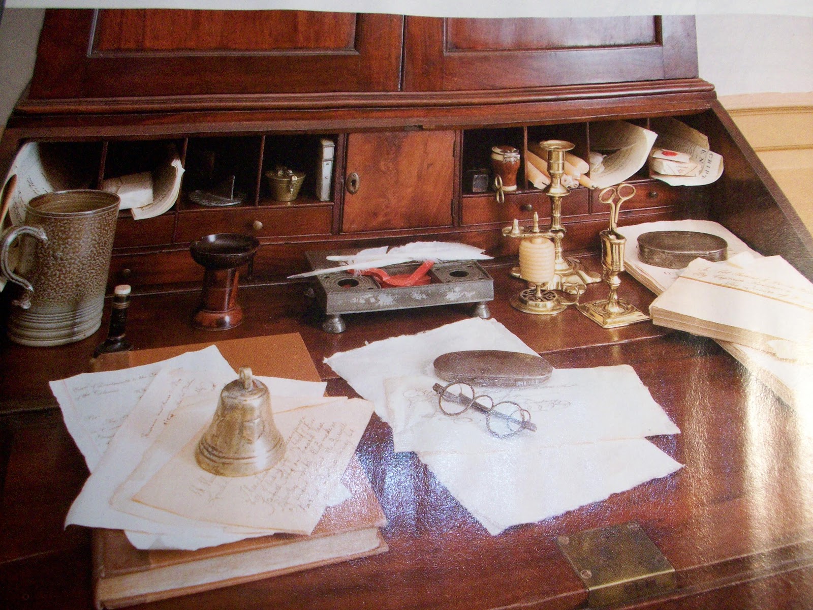 Colonial Quills: Writing desks - then and now! By MaryLu Tyndall