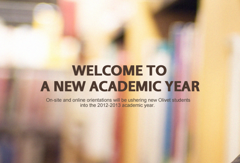 Olivet University Welcome to a New Academic Year