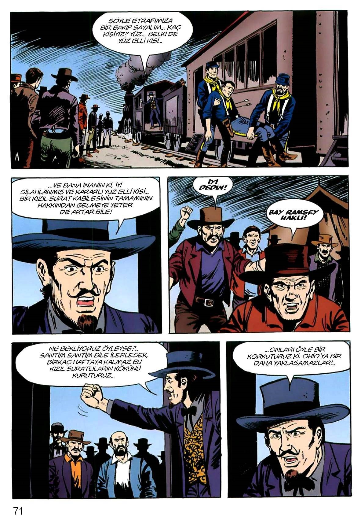 ZAGOR Demiryolu Kaynak : Çizgi Diyarı : Nisan Yağmuru -Huge paylaşımı